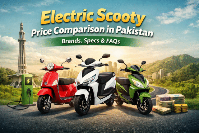 Electric Scooty Price Comparison in Pakistan Brands, Specs FAQs